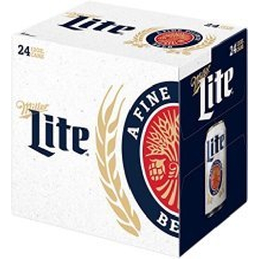 Miller Lite 24pk Suit 12 oz - Caesar's Spirits