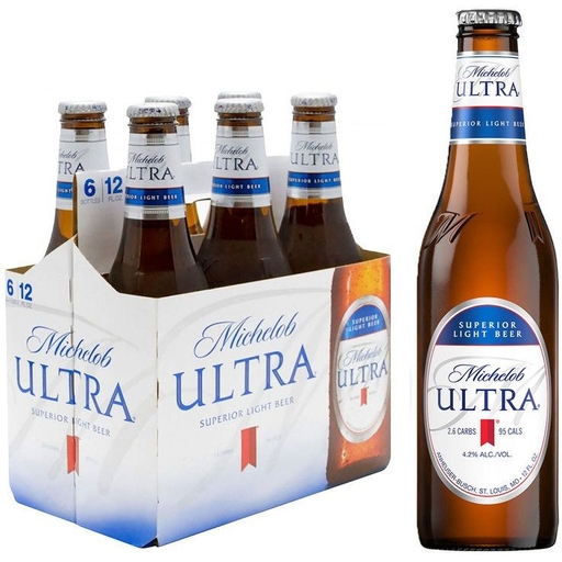 Mich Ultra 6 Pk Btl 12 oz - Caesar's Spirits