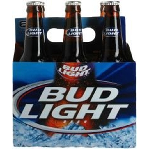 Bud Lt 6 Pk Btl 12 oz - Caesar's Spirits