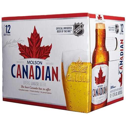 Molson Canadian 12-pk Nr 12OZ - Chambers Wine & Liquor