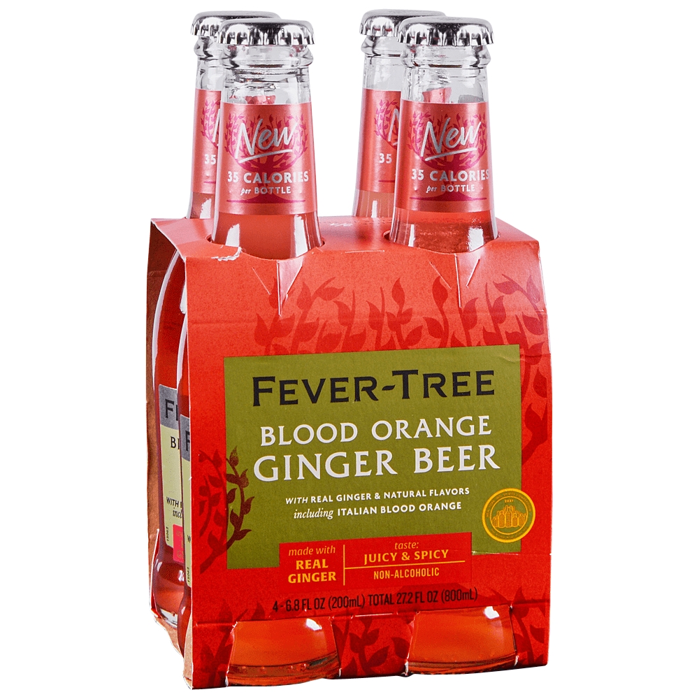 Fever Tree Blood Orange 4 Pk 200ML - Chambers Wine & Liquor