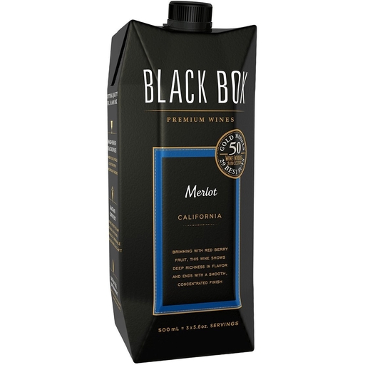 Black Box Merlot 500ml - Caesar's Spirits
