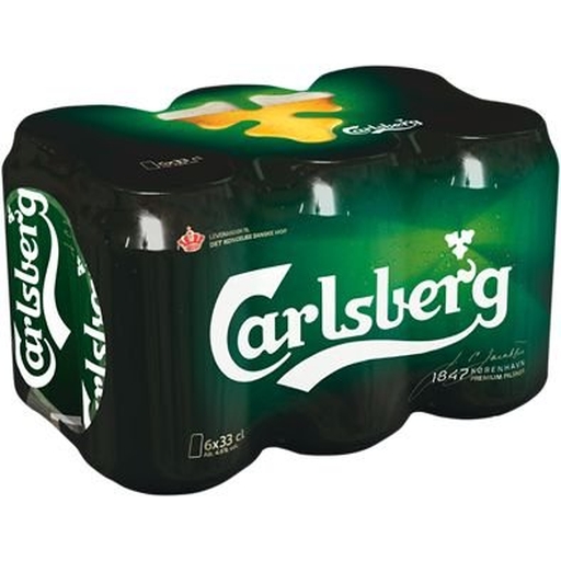 Carlsberg Beer 6-pk Nr 12OZ - Chambers Wine & Liquor